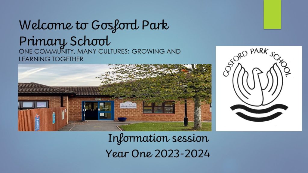 Year 1 Archives - Gosford Park Primary School